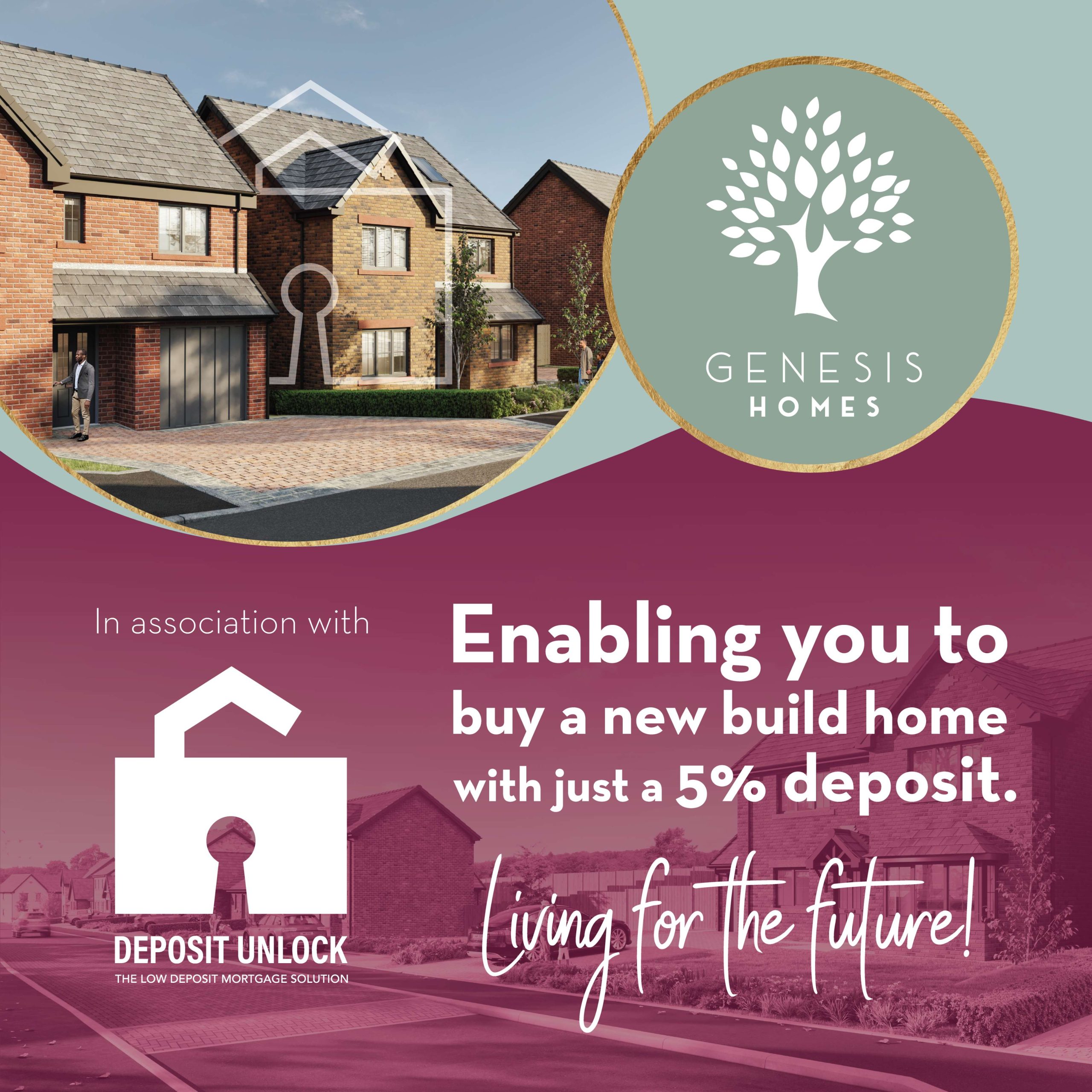 Offering 5% deposit to help more buy their dream home - Genesis Homes