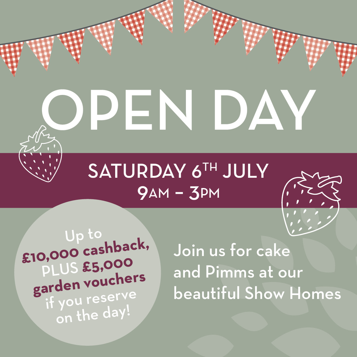 £15k incentives available at our special Summer Open Day - Genesis Homes