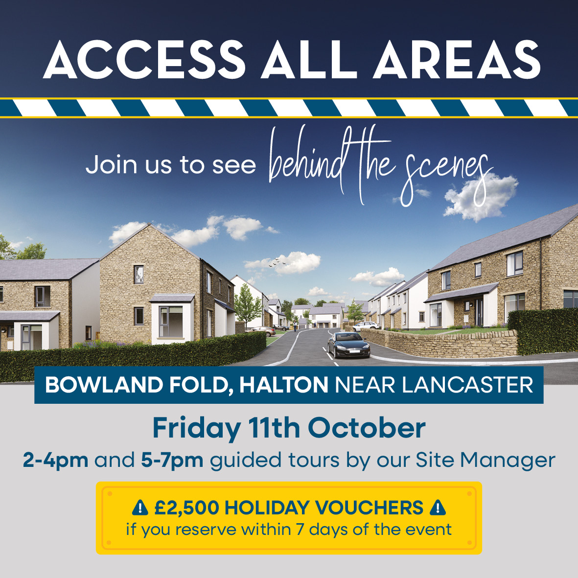 Take a tour behind the scenes at one of our housing developments ...
